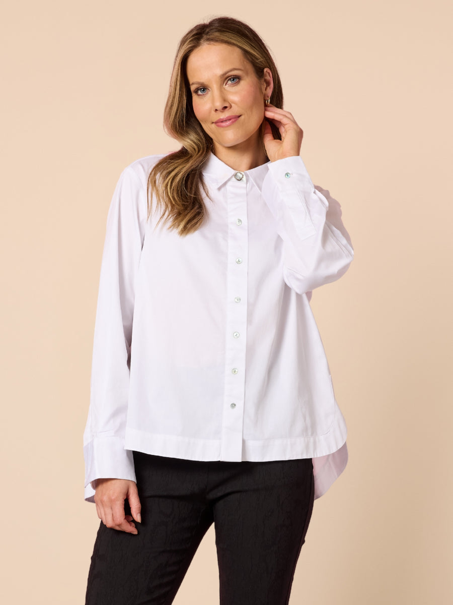 Bianca Shirt - White – Gordon Smith